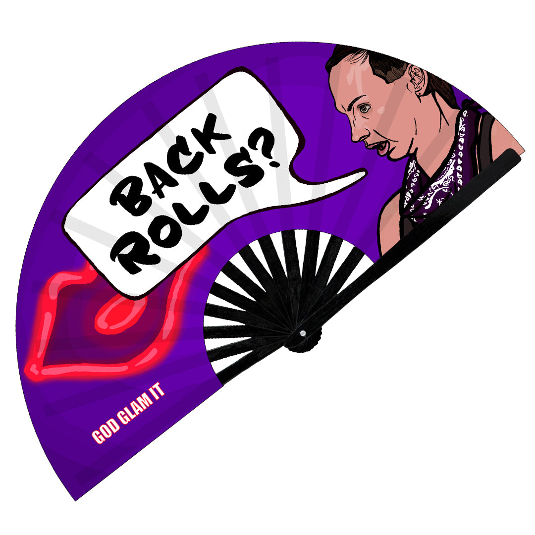 Back Rolls Fan | God Glam It